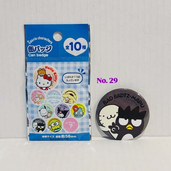 Sanrio | Accessories | Sanrio Bad Badtz Maru Hana Maru Can Badge | Poshmark